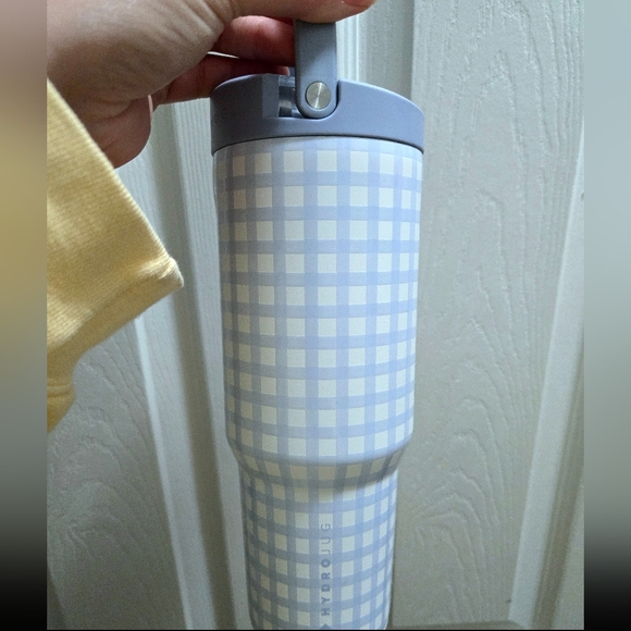 HydroJug | Other | Hydrojug Blue And White Checkered Tumbler | Poshmark